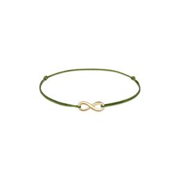 Elli Damen Armband "Infinity Unendlichkeit Trend 925 Silber", 16cm, ohne Stein, Silber 925 (Sterlingsilber), gold, Silber 925 (Sterlingsilber),