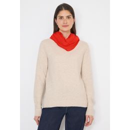 Cecil Damen Loopcherry tomato orange, unifarben, Stoff, 100% Viskose, Modet&uuml;cher, Basic