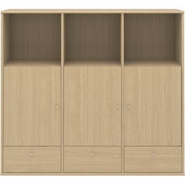 Hammel Furniture "Mistral Hochkommode, Hochschrank" mit T&uuml;ren und Schubladen, Breite: 133cm, anpassungsbar Designm&ouml;bel