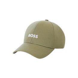 BOSS Herren Baseball Cap "Zed"open gr&uuml;n 349, unifarben, Twill, Baumwolle, Caps, mit Logostickerei, Unisex