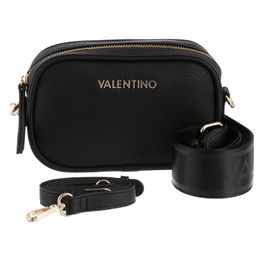 Valentino Handbags VALENTINO BAGS Damen Mini Bag "MIRAMAR", schwarz, Lederimitat, Taschen, Schultertasche Umh&auml;ngetasche Tasche Damen