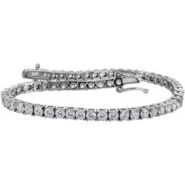 Firetti Damen Armband "Schmuck Geschenk Silber 925 Armschmuck Armkette Tennisarmband", 18,5cm, Silber 925 (Sterlingsilber), silber, Silber 925