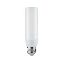 Paulmann LED-Leuchtmittel "Deco Pipe 5,5W 230V Satin 2700K", L:14,2cm &Oslash;:3,8cm, wei&szlig;, Leuchtmittel