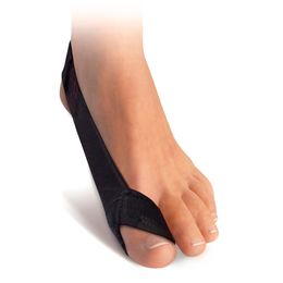 Fu&szlig;gut FUSSGUT Damen Hallux-Bandage "Korrektur-Schlaufe, in allen Schuhen tragbar, flache Verarbeitung", schwarz, Elasthan, Polyamid, Zehenkorrektoren,