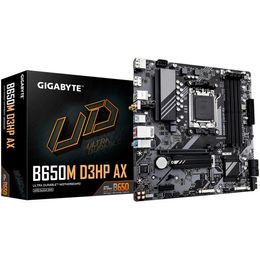 Gigabyte Mainboard "B650M D3HP AX Mainboard - AMD Ryzen 9000er-Serie, 5+2+2 Phasen VRM, bi", B:27cm H:7cm T:27cm, schwarz, Mainboards