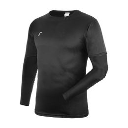 Reusch Jungen Fu&szlig;balltrikot "Goalkeeping Jersey Padded Junior", silber, Gr. XS, mehrfarbig, 100% Polyester, Trikots, mit integrierten Polstern