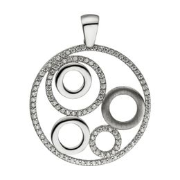 Jobo Damen Kettenanh&auml;nger "Anh&auml;nger rund", Silber 925 (Sterlingsilber), silber, Silber 925 (Sterlingsilber), Schmuckanh&auml;nger, 925 Silber mit 111