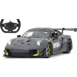 Jamara Kinder RC-Auto "Deluxe Cars, Porsche 911 GT2 RS Clubsport 25 1:14, grau - 2,4 GHz", grau, B:14,7cm H:9cm T:33,8cm, Fernlenkfahrzeuge, mit
