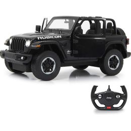Jamara Kinder RC-Auto "Jeep Wrangler JL 1:14 2,4 GHz", schwarz, B:14cm H:13cm T:30cm, Fernlenkfahrzeuge