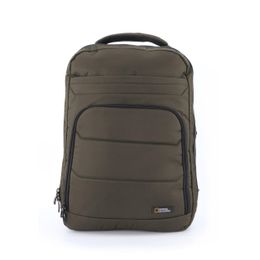 Herren Cityrucksack "Pro", National Geographic, gr&uuml;n, Nylon, Rucks&auml;cke, mit vielen Funktionen