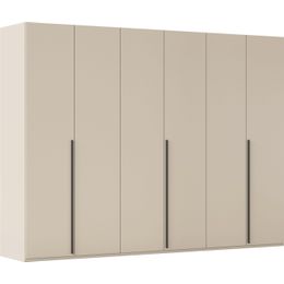 Dreht&uuml;renschrank Rauch, B:301cm H:223cm T:60cmbeige (champagner), griffe graphit, Holzwerkstoff, Schr&auml;nke, "Kleiderschrank Schrank Garderobe
