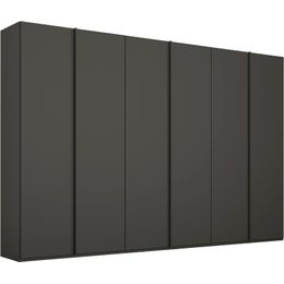 Dreht&uuml;renschrank Rauch, B:301cm H:235cm T:63cm, grau, Holzwerkstoff, Schr&auml;nke, "Kleiderschrank Schrank Garderobe W&auml;scheschrank SKAT MERIDIAN", mit