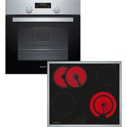 Constructa Backofen-Set "CX3BS604", grau, Herdsets