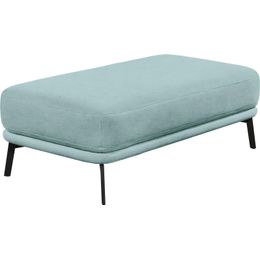 Sch&ouml;ner Wohnen Kollektion Hockerbank, B:120cm H:45cm T:70cm, blau, SCH&Ouml;NER WOHNEN-KOLLEKTION, 100% Polyester, Hocker, "Pearl - 5 Jahre Hersteller-Garantie, auch in Boucl&eacute;",