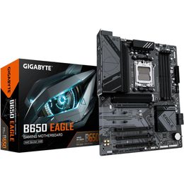 Gigabyte Mainboard "B650 EAGLE Mainboard - AMD Ryzen 9000er-Serie, 12+2+2 Phasen VRM, bis", B:27,5cm H:8,3cm T:34cm, schwarz, Mainboards
