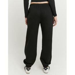 Tally Weijl Damen Sweathose "SPACOLUCAS", schwarz, Gr. 40, unifarben, Sweatware, Obermaterial: 65% Baumwolle, 35% Polyester, Hosen, Baumwollmischung,