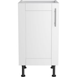 Sp&uuml;lenschrank KOCHSTATION, B:45cm H:87cm T:58,4cm, wei&szlig;, K&uuml;che, Schr&auml;nke, "KS-Ahus", Breite 45 cm