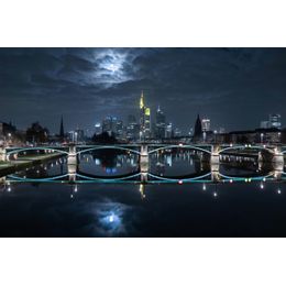 papermoon Fototapete "Photo-Art MIKE / MATCH-PHOTO, FRANKFURT AM VOLLMOND", B/L: 4m x 2,6m, Bahnen: 8 Stk., bunt, Schlafzimmer, Tapeten