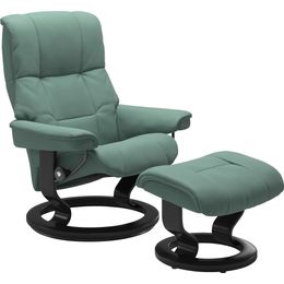 Relaxsessel stressless, B:79cm H:101cm T:73cm, gr&uuml;n, Leder BATICK: BATICK ist ein leicht korrigiertes, durchgef&auml;rbtes und genarbtes M&ouml;belleder, bei