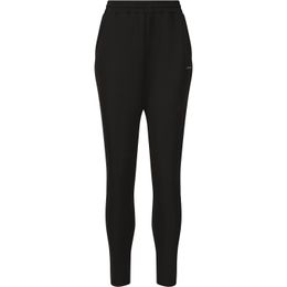 Endurance Jungen Sweathose "Combo", schwarz, Gr. 164, unifarben, 100% Polyester, Hosen, aus atmungsaktivem Stretchmaterial