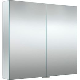Spiegelschrank Welltime, B:80,8cm H:70cm T:13cm, transparent, FSC-zertifizierter Holzwerkstoff, Badezimmer, Schr&auml;nke, "G-Line", doppelseitig