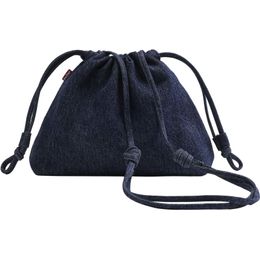 Levi's LEVI'S Damen Beuteltasche "Tasche ISABELLE CR"ocean indigo wash 3, Denim/Jeans, Baumwolle, Taschen