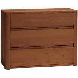 Schubkastenkommode Hasena, B:105cm H:75cm T:40cm, braun, Sideboards, "Aida", aus Massivholz