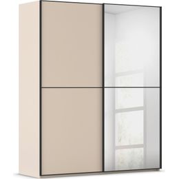 Schwebet&uuml;renschrank Rauch, B:181cm H:223cm T:68cm, beige, Holzwerkstoff, Schr&auml;nke, "Kleiderschrank Schrank Garderobe Schlafzimmerschrank SCALE-DUO",