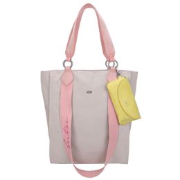 Damen Henkeltasche "Izzy02", Fritzi aus Preussen, beige, Baumwolle, mehrfarbig, Taschen, mit abnehmbarem Brillenetui