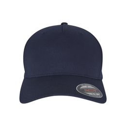 Flexfit Flex Cap "Flexfit Unisex Flexfit 5 Panel"grauish navy, Gr. S, unifarben, 97% Polyester, 3% Elasthan, Caps