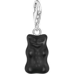 Thomas Sabo Damen Charm-Einh&auml;nger "Thomas Sabo x HARIBO Schmuck: Charm", silber, Silber 925 (recycelt), Charms, mit Kristallglas
