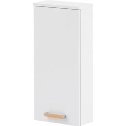 H&auml;ngeschrank Schildmeyer, B:32,7cm H:72,3cm T:16,25cm, wei&szlig;, FSC-zertifizierter Holzwerkstoff, Badezimmer, Schr&auml;nke, "Duo"