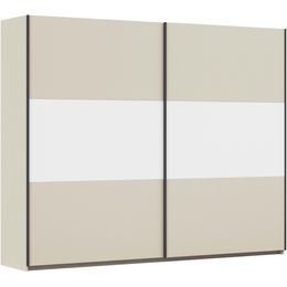 Schwebet&uuml;renschrank Rauch, B:261cm H:210cm T:59cm, beige, Holzwerkstoff, Schr&auml;nke, "Kleiderschrank Schrank Garderobe Garderobenschrank W&auml;scheschrank