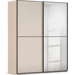 Schwebet&uuml;renschrank Rauch, B:181cm H:223cm T:68cm, beige, Holzwerkstoff, Schr&auml;nke, "Kleiderschrank Schrank Garderobe Schlafzimmerschrank SCALE-DUO",