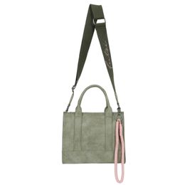 Damen Henkeltasche "Fritzi SquareN", Fritzi aus Preussen, gr&uuml;n, Polyurethan (PU), unifarben, Taschen, mit abnehmbarem Schl&uuml;sselband