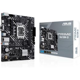 ASUS Mainboard "PRIME H610M-D", B:23,4cm T:20,3cm, schwarz, Mainboards