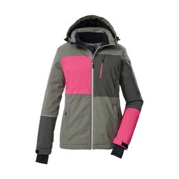 Killtec Damen Skijacke "KSW 437 WMN SKI JCKT", gr&uuml;n, Gr. 46, Oberstoff: 100% Polyester, Futter: 100% Polyester, Wattierung: 100% Polyester, Jacken,