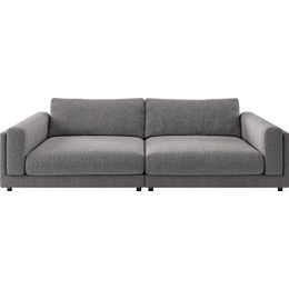 Big-Sofa 3C CANDY, B:294cm H:85cm T:150cm, grau, 100% Polyester, Sofas, "Karalis mit extra gro&szlig;er Sitztiefe, elegantes Mega Sofa zum Relaxen", auch