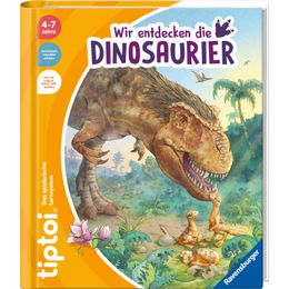 Ravensburger Kinderbuch "tiptoi Wir entdecken die Dinosaurier", bunt, B&uuml;cher, Made in Germany
