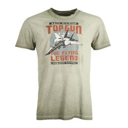 Top Gun Herren T-Shirt "TG20201035", gr&uuml;n, Gr. XXXL, Obermaterial: 100% Baumwolle, Shirts