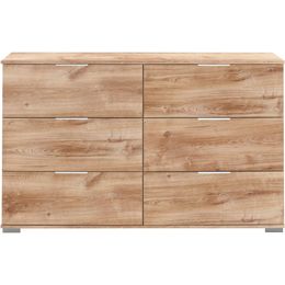 Schubkastenkommode wimex, B:130cm H:83cm T:41cm, braun, Sideboards, "Easy"