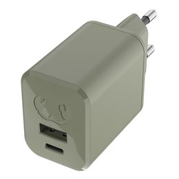 FRESH ́N REBEL USB-Ladeger&auml;t "Mini-Charger USB-C und USB-A, PD 45W", B:4,1cm H:3,1cm T:8,53cm, gr&uuml;n, Ladeger&auml;te