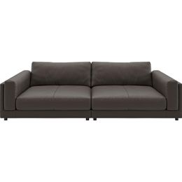 Big-Sofa 3C CANDY, B:294cm H:85cm T:150cm, braun, 100% Leder, Sofas, "Karalis mit extra gro&szlig;er Sitztiefe, elegantes Mega Sofa zum Relaxen", auch in