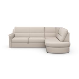 Sit & More Ecksofa SIT & MORE, B:243cm H:87cm T:155cm, grau, Wohnzimmer, Sofas, "Panini L-Form", wahlweise mit Vorziehsitz und Bettkasten