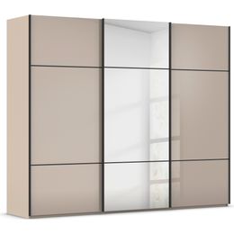 Schwebet&uuml;renschrank Rauch, B:271cm H:223cm T:68cm, beige, Holzwerkstoff, Schr&auml;nke, "Kleiderschrank Schrank Garderobe Schlafzimmerschrank SCALE-TRIO",