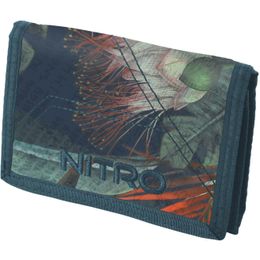 Nitro Damen Geldb&ouml;rse "Wallet", bunt, Kunstfaser, Kleinlederwaren, Geldbeutel, Wallet, Portmonaie, Etui f&uuml;r Scheine und M&uuml;nzen
