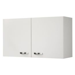 H&auml;ngeschrank Optifit, B:100cm H:57,6cm T:34,9cm, wei&szlig;, Holzwerkstoff, K&uuml;che, Schr&auml;nke, "Agos"
