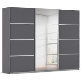 Kleiderschrank Rauch, B:271cm H:229cm T:62cm, grau, Holzwerkstoff, Kinderzimmer, Schr&auml;nke, "Schwebet&uuml;renschrank OTTO ́s Choice Garderobe Schrank TOP