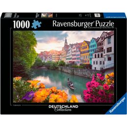 Ravensburger Kinder Puzzle "Deutschland Collection, Ausflug nach T&uuml;bingen", bunt, Pappe, B:70cm H:50cm, Puzzles, Made in Germany