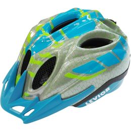 Levior Kinderfahrradhelm "K-Star Violet", M Kopfumfang: 52cm - 58cm, wei&szlig;, Helme, Schale reflektierend